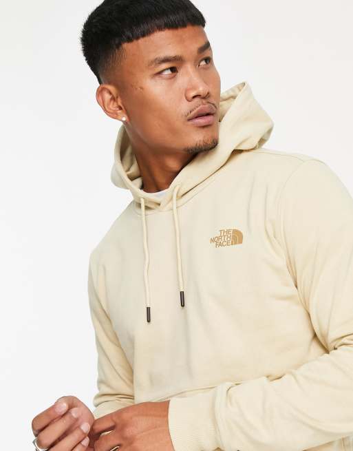 Sudadera color piedra con capucha y estampado en la espalda Regrind de The North Face ASOS