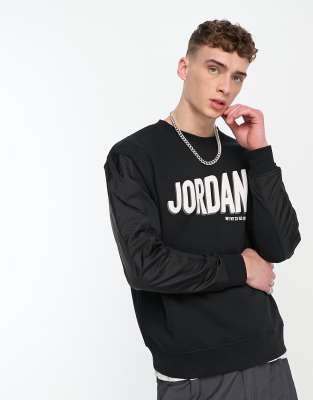 Sudadera negra con logo de Jordan | ASOS