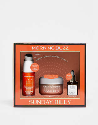 Sunday Riley - Morning Buzz - Coffret (33 % d'économie) | ASOS