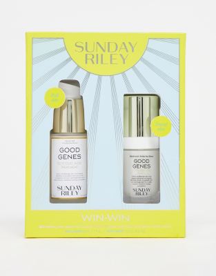 Sunday Riley Win Win Good Genes Glycolic Acid Duo Skincare Kit (Save 34 ...