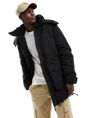 Superdry code xpd everest parka in Black | ASOS
