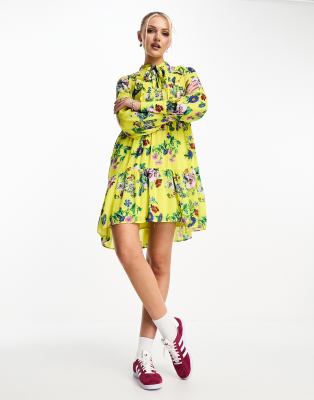 Superdry – Studios Off Duty – Midikleid in Gelb | ASOS