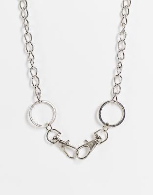 SVNX chunky fashion chain in silver | ASOS