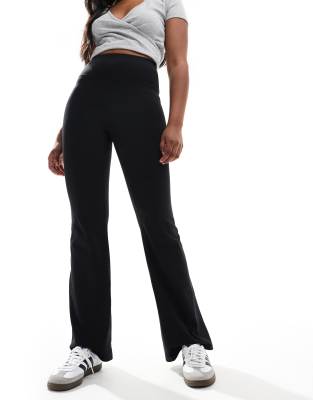 Tala Skinluxe High Rise Flared Leggings In Black | ModeSens