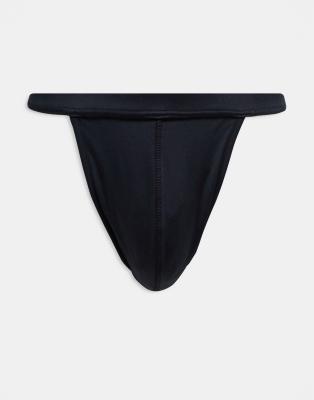Tanga de baño negro de ASOS DESIGN | ASOS