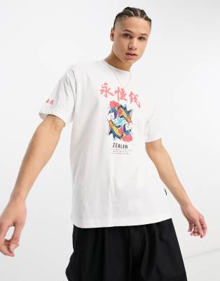 Tealer lucky t-shirt in white | ASOS