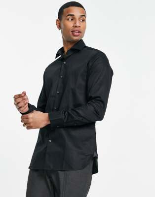 Ted Baker shirt in black | ASOS