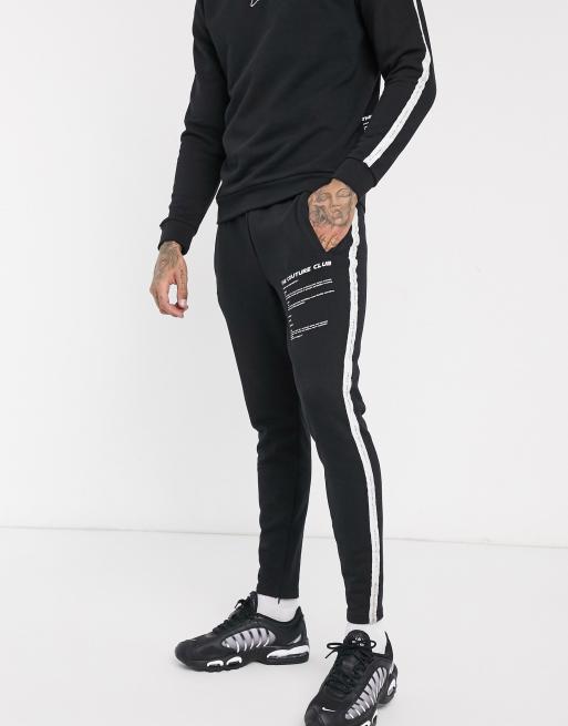 The Couture Club definition taped tracksuit in black | ASOS