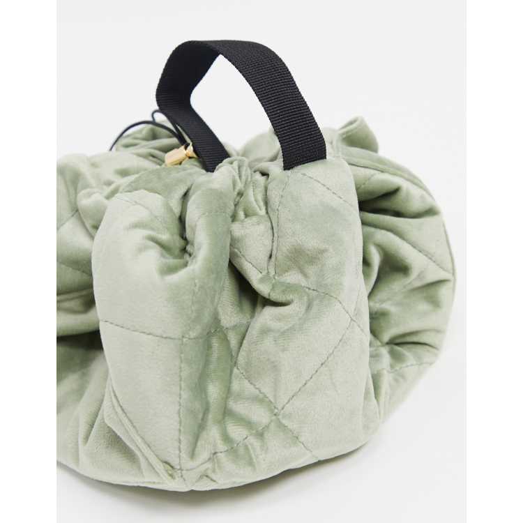 How To Make A Flat Drawstring Makeup Bag | Saubhaya Makeup