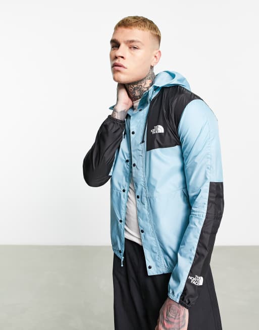 The North Face 1985 Seasonal Mountain Wasserabweisende Jacke in Blau und Schwarz