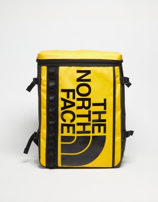 The North Face Base Camp Fuse box 30L backpack in yellow and black | ASOS