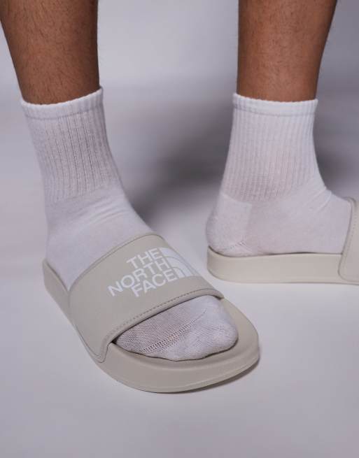 The North Face Base Camp III sliders in grey | ASOS