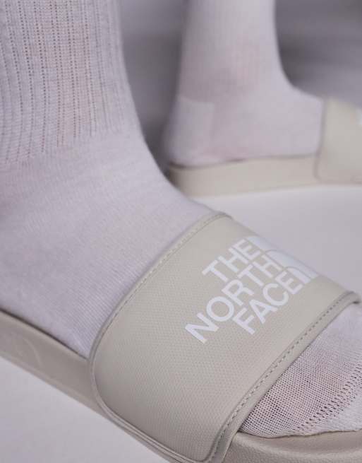 The North Face Base Camp III sliders in grey | ASOS