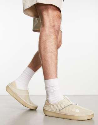 The North Face Base Camp mule in off white and stone | ASOS
