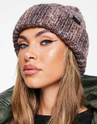 The North Face - Bonnet confort chunky - Bordeaux | ASOS