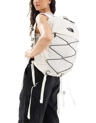 The North Face Borealis backpack in cream | ASOS