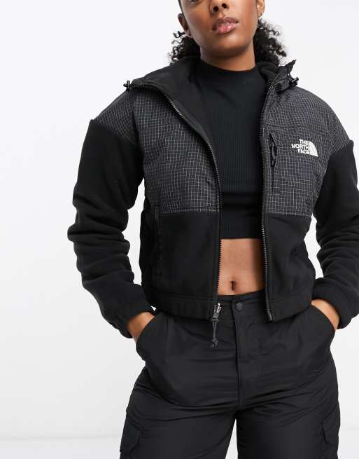 The North Face Convin microfleece hoodie in black | ASOS