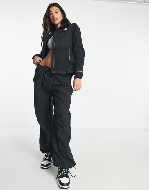 The north face women's denali fleece jacket black store