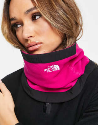 The North Face Denali neck gaiter in pink | ASOS