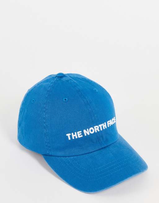 The North Face Horizontal Embro cap in blue | ASOS