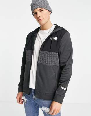 The North Face Mountain Athletic overlay jacket in grey ASOS