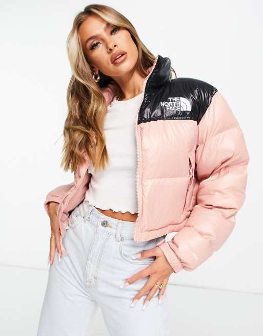 The north face pink jacket store