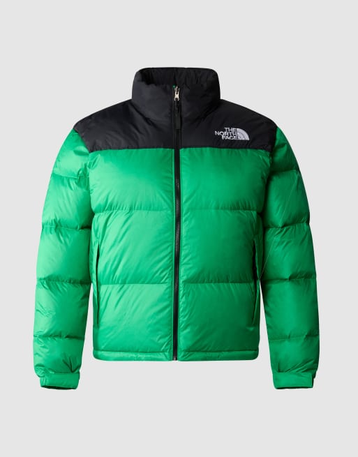 The north face nuptse green store