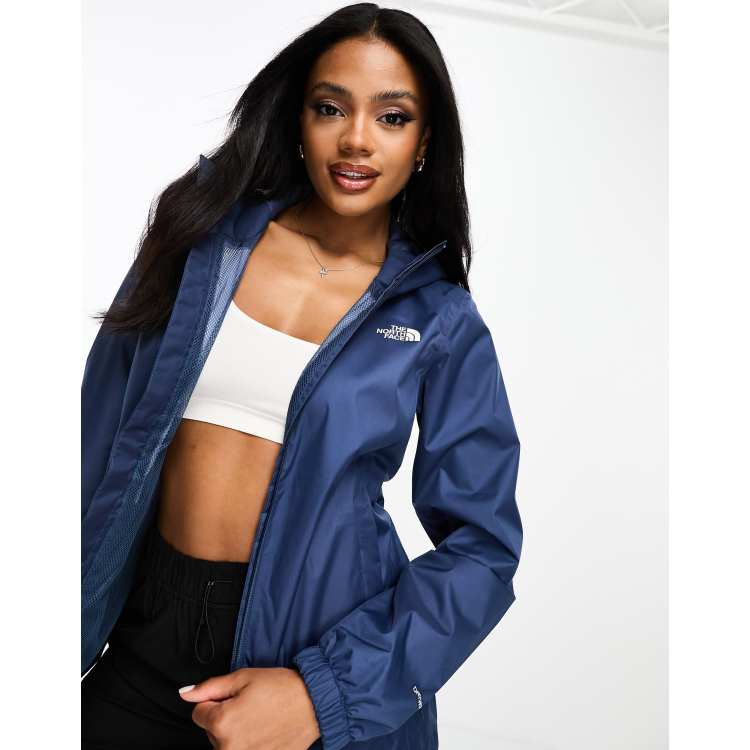The North Face Quest DryVent Wasserdichte Jacke in Marineblau mit Kapuze