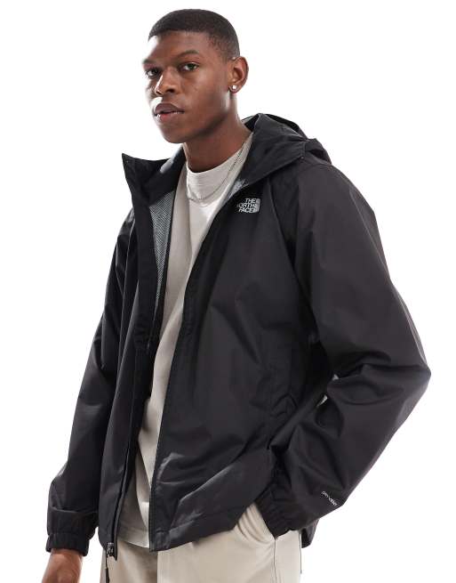 The North Face Quest DryVent Wasserdichte Jacke in Schwarz mit Kapuze