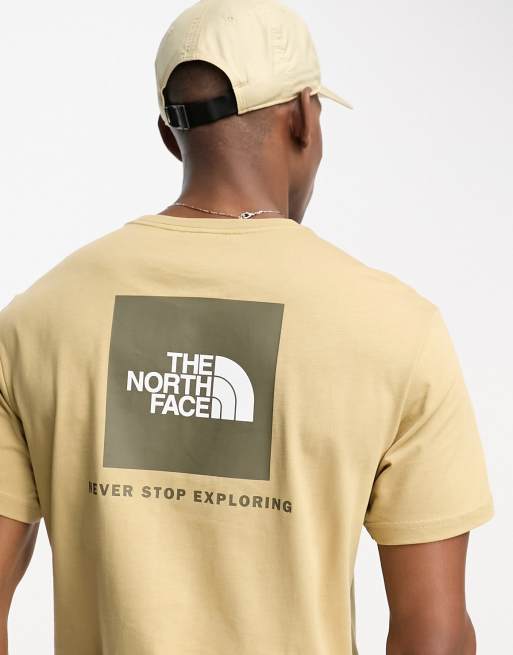 The north face box logo t shirt store