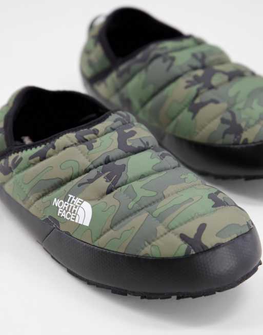 The North Face Thermoball Traction mules in camo | ASOS