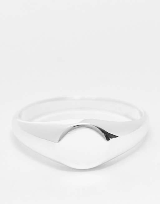 The Status Syndicate sterling silver signet ring | ASOS