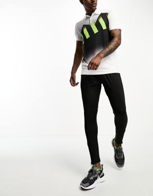 Threadbare Fitness skinny fit running joggers in black | ASOS