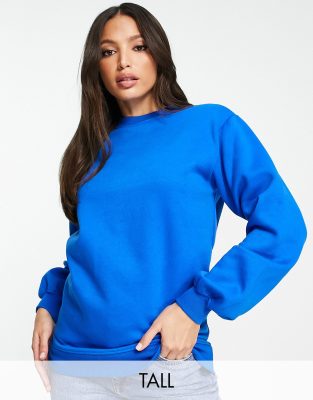 Threadbare Tall - Dixie - Sweat oversize - Bleu de cobalt | ASOS