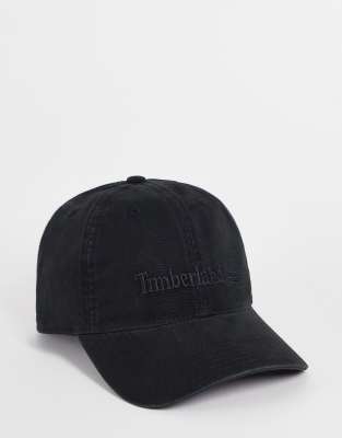 Timberland cap in black with central logo | ASOS