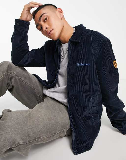Timberland Chore Jack Van Corduroy In Marineblauw Asos