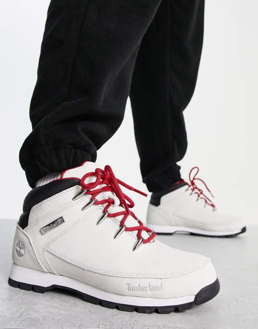 Timberland Euro Sprint Hiker boots in white ASOS