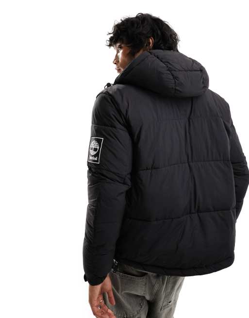 Timberland Outdoor Archive puffer jacket in black | ASOS