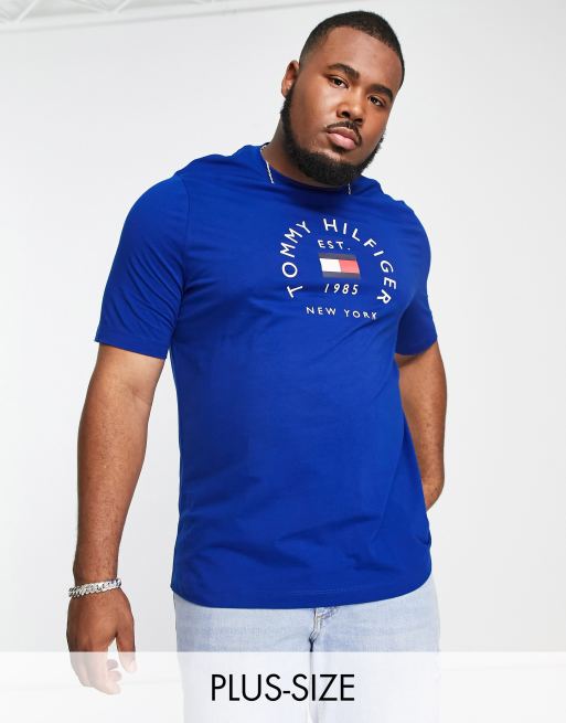 Tommy hilfiger big logo t shirt store