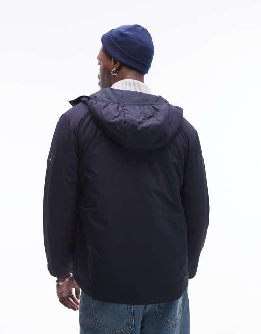 Tommy hilfiger hooded tech jacket store