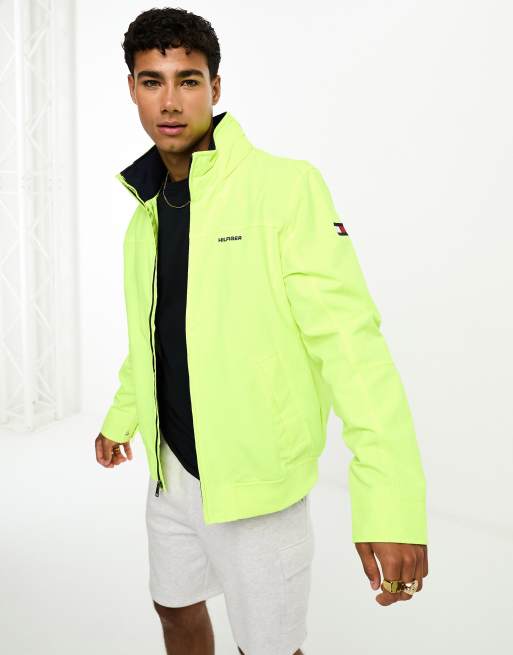 Tommy hilfiger neon jacket store