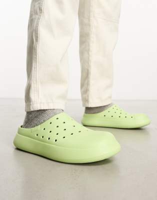TOMS alpargata mallow molded clogs in mint green | ASOS