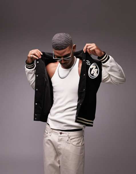 Topman Jackets & Coats | Leather & Puffer Jackets | ASOS