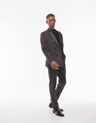 Topman - Costume en velours côtelé - Anthracite | ASOS