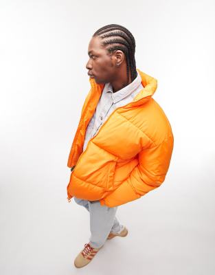 Topman - Doudoune - Orange | ASOS