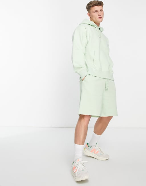 Topman oversized co-ord short in green | ASOS