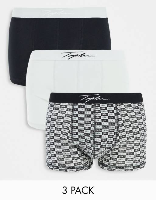 Topman Signature trunks in green 3pk | ASOS