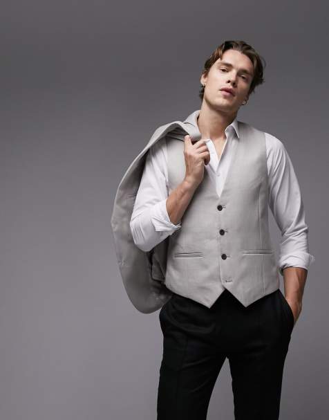 Page 11 - Men's Suits | 3-Piece, Black & Grey Check Suits | ASOS