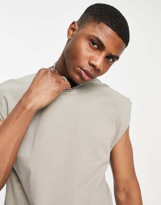 Topman tank top in stone | ASOS