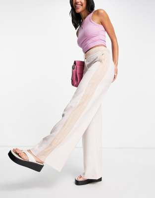 Topshop color block pants in multi | ASOS